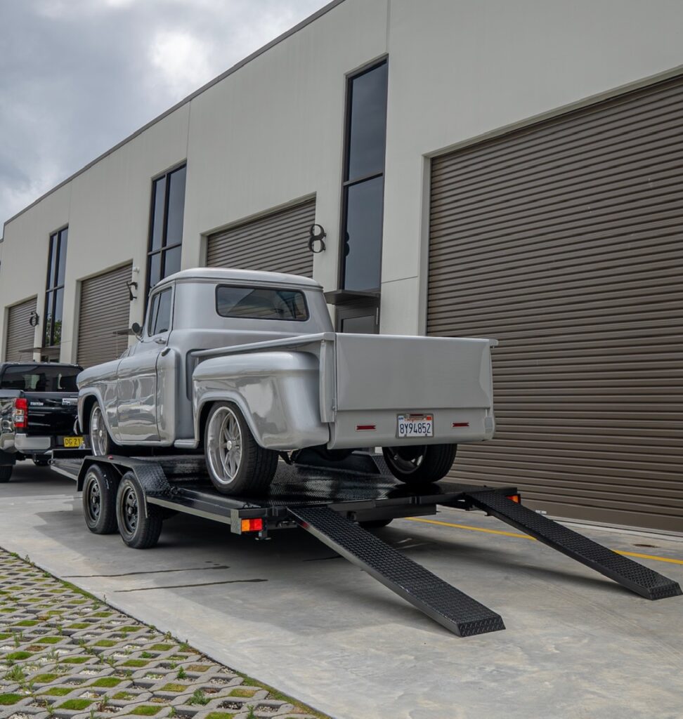 Custom Tilt Car Trailer – Tradesman’s Trailers